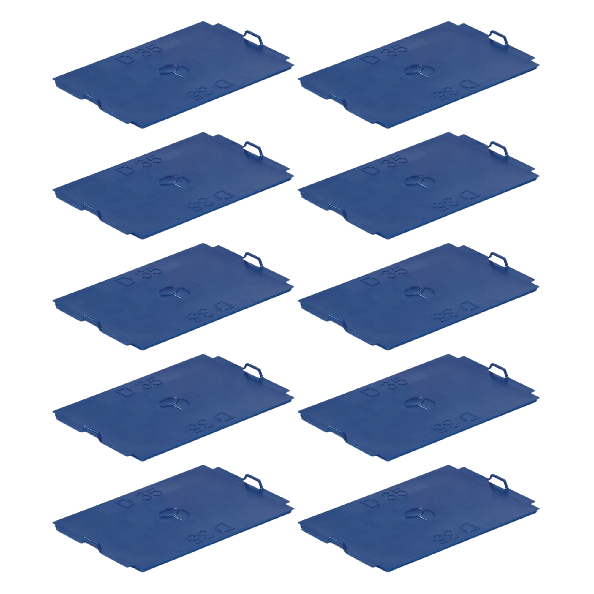 VDA KLT Kleinladungsträger mit Verbundboden | HxBxT 28x40x60cm | 48 ...